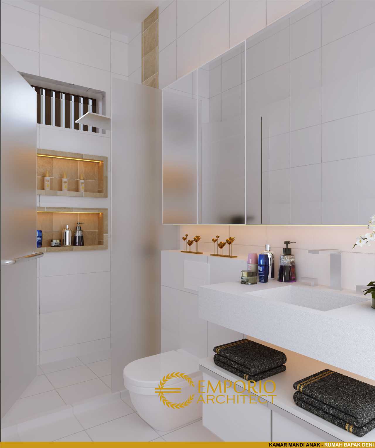 House Design - Mr Deni Private House Design Karawang Jawa Barat